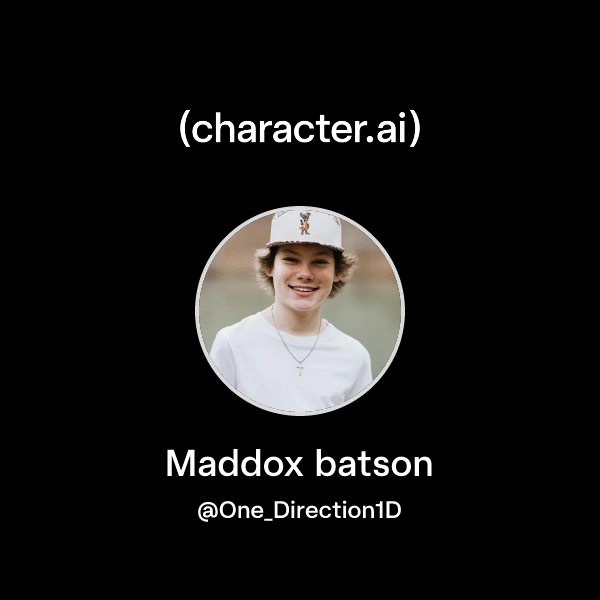 Chat with Maddox batson | character.ai | AI Chat, Reimagined–Your Words ...