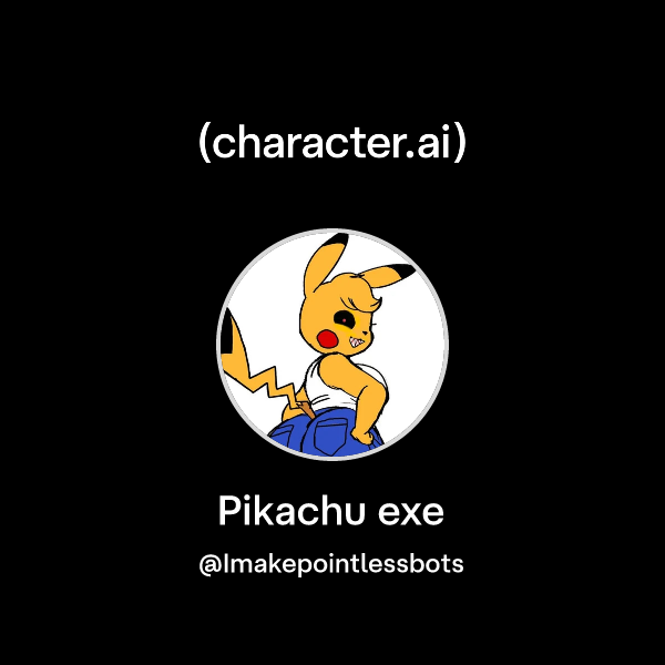 Chat with Pikachu exe | character.ai | AI Chat, Reimagined–Your Words ...