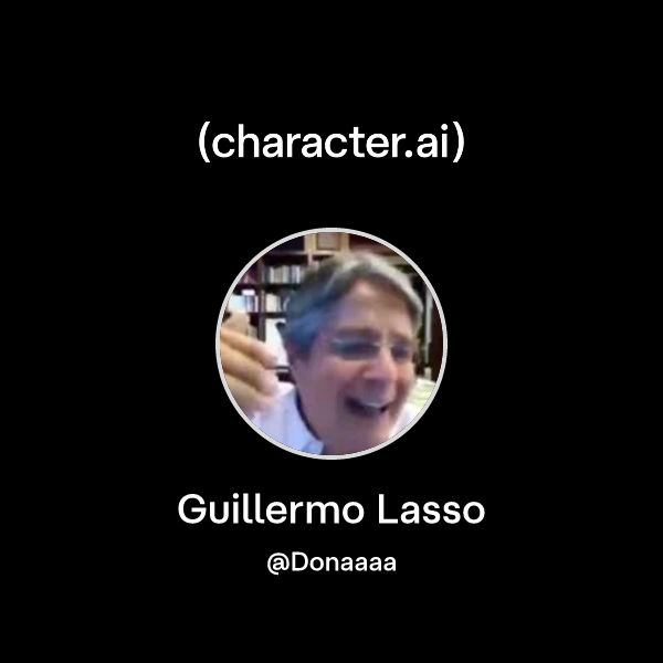 Chat with Guillermo Lasso | character.ai | Personalized AI for every ...