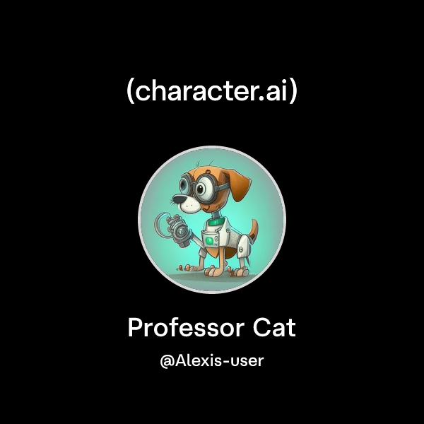 Chat with Professor Cat | character.ai | Personalized AI for every ...