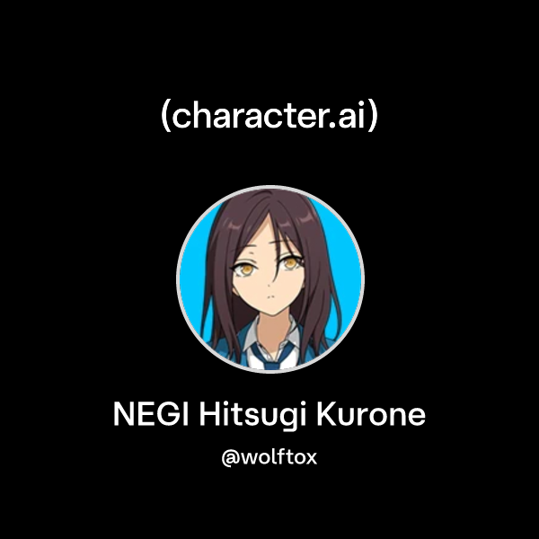 Chat with NEGI Hitsugi Kurone | character.ai | Personalized AI for ...