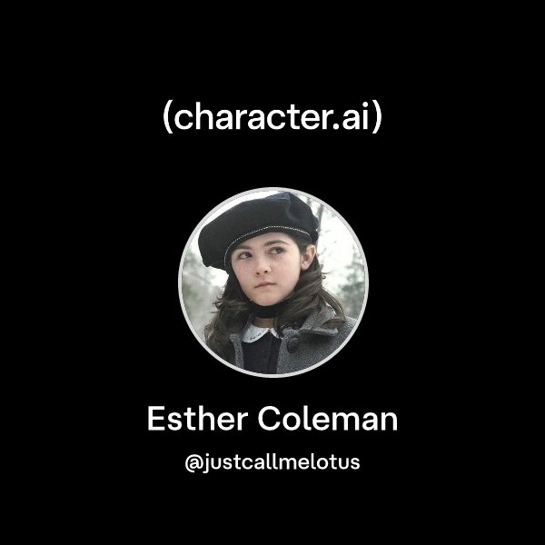 Chat with Esther Coleman | character.ai | AI Chat, Reimagined–Your ...