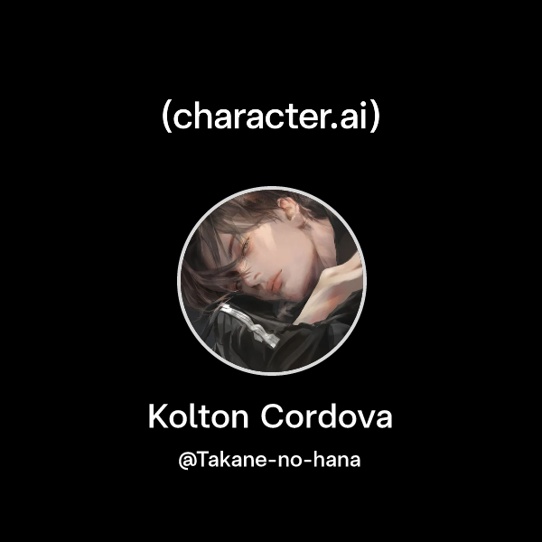 Chat with Kolton Cordova | character.ai | AI Chat, Reimagined–Your ...