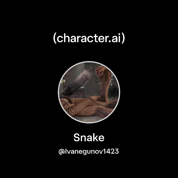 Chat with Snake | character.ai | AI Chat, Reimagined–Your Words. Your ...
