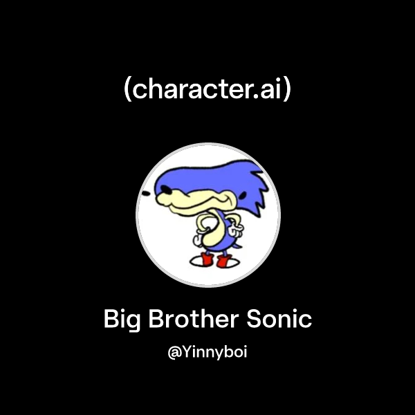 Chat with Big Brother Sonic | character.ai | Personalized AI for every ...