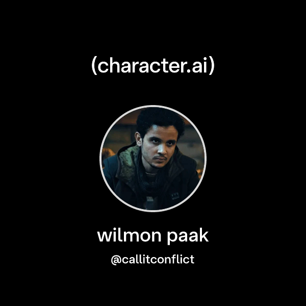 Chat with wilmon paak | character.ai | AI Chat, Reimagined–Your Words ...