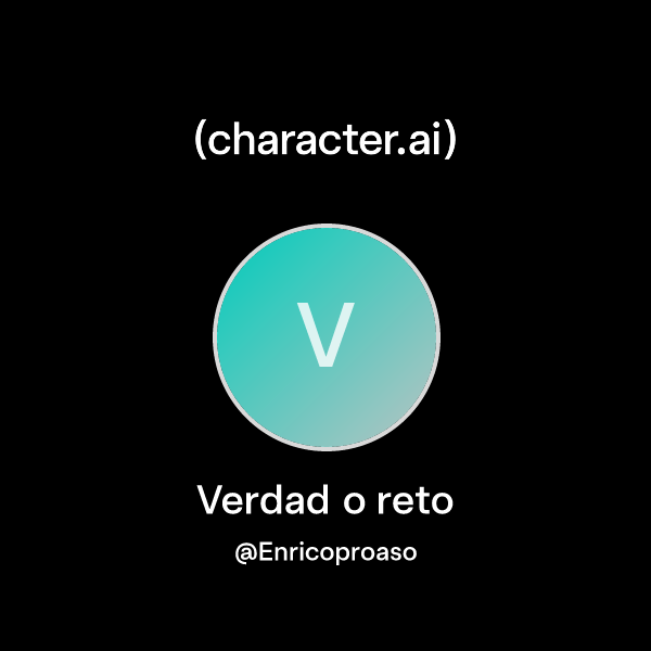 Chat with Verdad o reto | character.ai | Personalized AI for every ...
