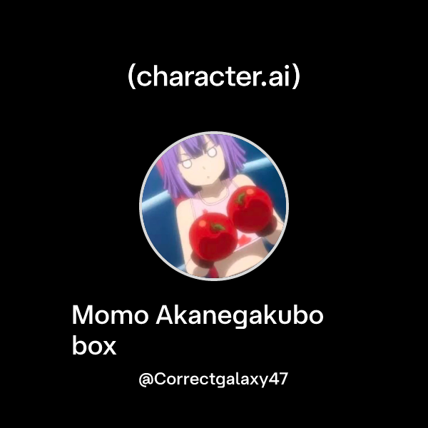 Chat with Momo Akanegakubo box | character.ai | Personalized AI for ...