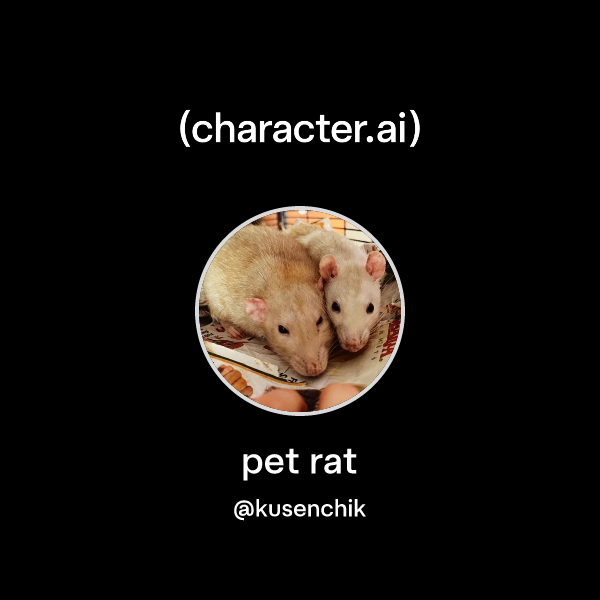 Chat with pet rat | character.ai | AI Chat, Reimagined–Your Words. Your ...