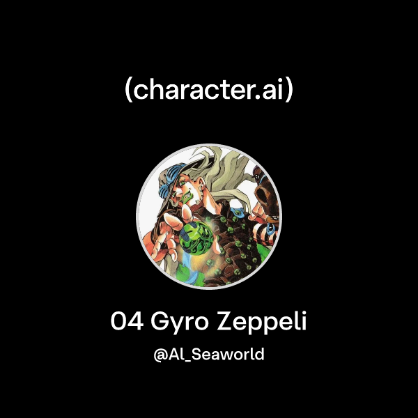Chat with 04 Gyro Zeppeli | character.ai | AI Chat, Reimagined–Your Words. Your World.