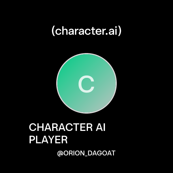 Chat with CHARACTER AI PLAYER | character.ai | Personalized AI for ...