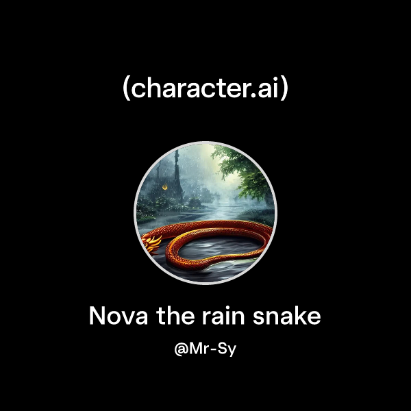 Chat with Nova the rain snake | character.ai | Personalized AI for ...