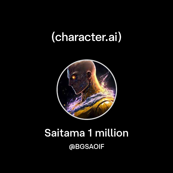 Chat with Saitama 1 million | character.ai | AI Chat, Reimagined–Your ...