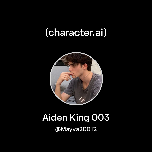Chat with Aiden King 003 | character.ai | AI Chat, Reimagined–Your ...