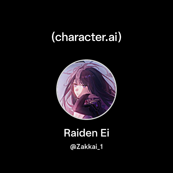 Chat with Raiden Ei | character.ai | AI Chat, Reimagined–Your Words ...