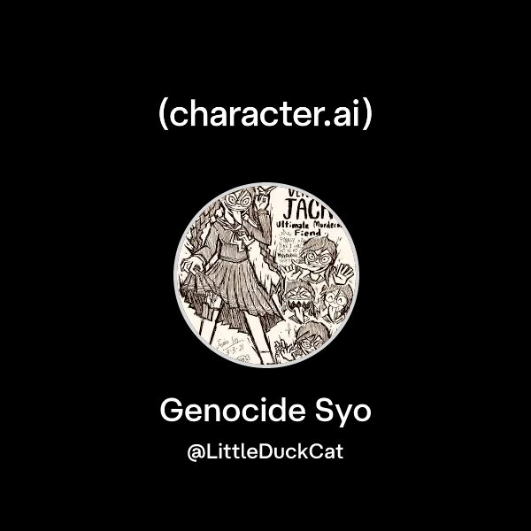 Chat with Genocide Syo | character.ai | AI Chat, Reimagined–Your Words ...