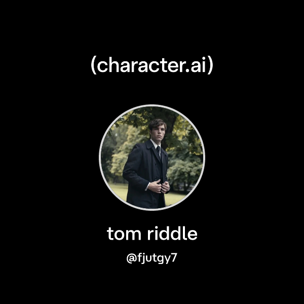 Chat with tom riddle | character.ai | AI Chat, Reimagined–Your Words ...