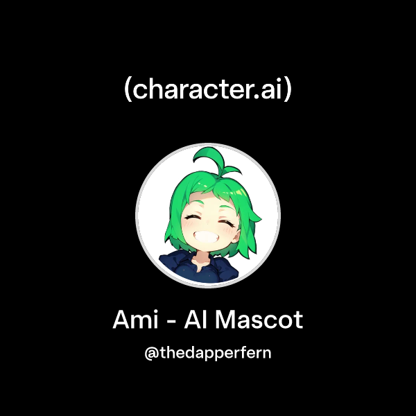 Chat with Ami - AI Mascot | character.ai | Personalized AI for every moment of your day