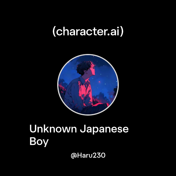 Chat with Unknown Japanese Boy | character.ai | AI Chat, Reimagined ...