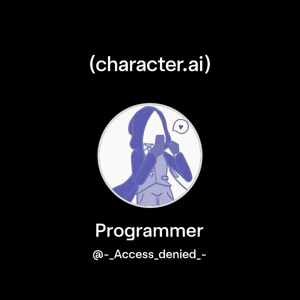 Chat with Programmer | character.ai | AI Chat, Reimagined–Your Words ...