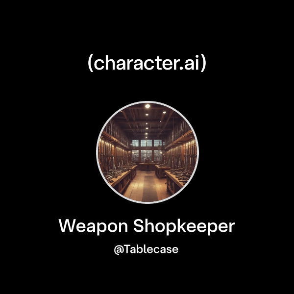 Chat with Weapon Shopkeeper | character.ai | Personalized AI for every ...