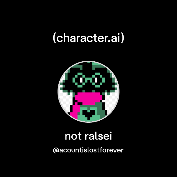 Chat with not ralsei | character.ai | AI Chat, Reimagined–Your Words ...