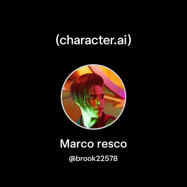 Chat with Marco resco | character.ai | Personalized AI for every moment ...