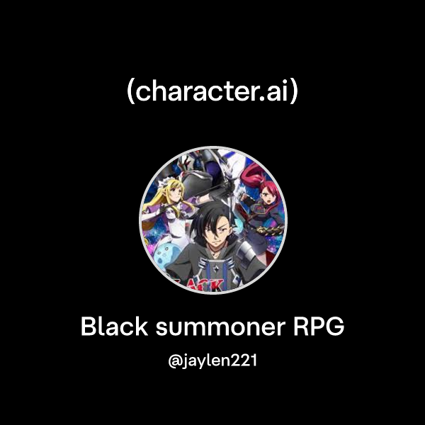 Chat with Black summoner RPG | character.ai | AI Chat, Reimagined–Your ...