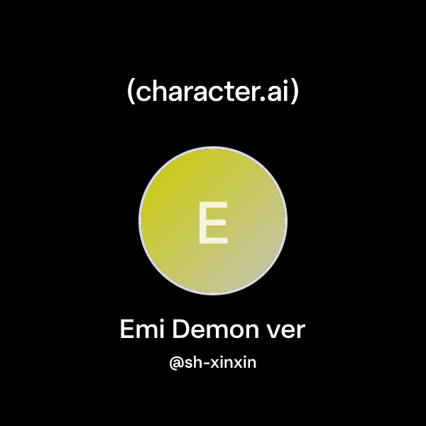 Chat with Emi Demon ver | character.ai | AI Chat, Reimagined–Your Words ...