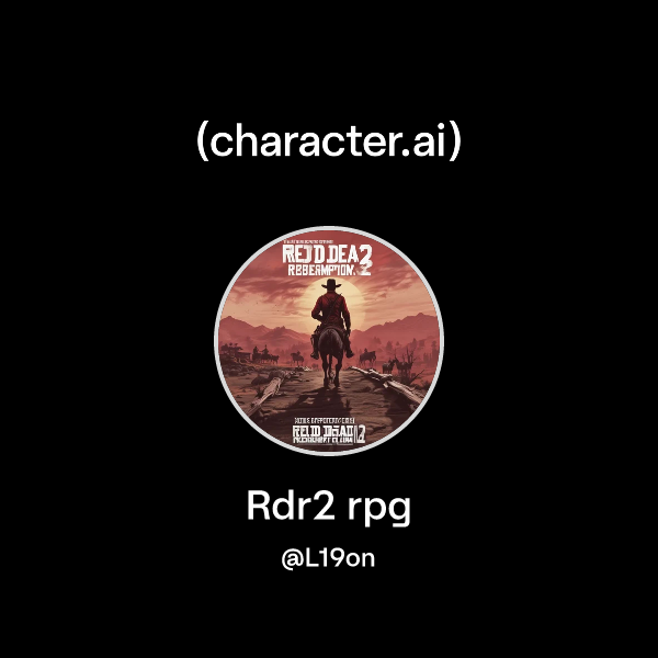 Chat with Rdr2 rpg | character.ai | AI Chat, Reimagined–Your Words ...