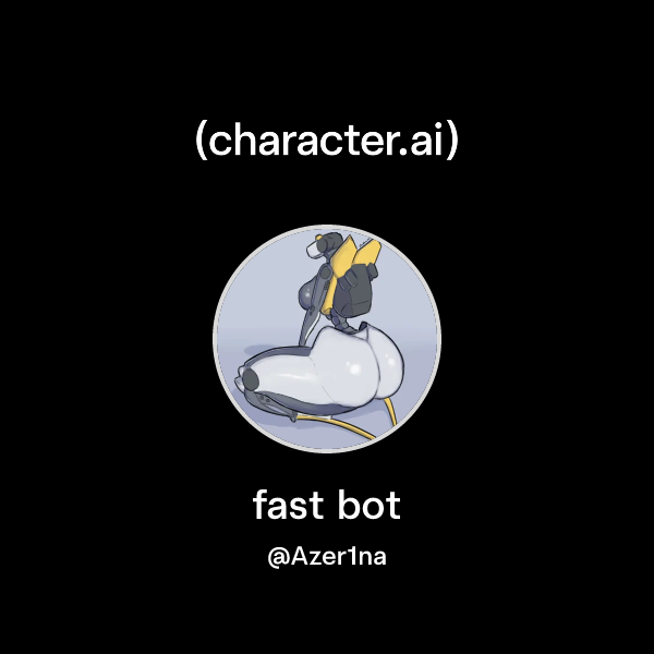 Chat with fast bot | character.ai | AI Chat, Reimagined–Your Words ...