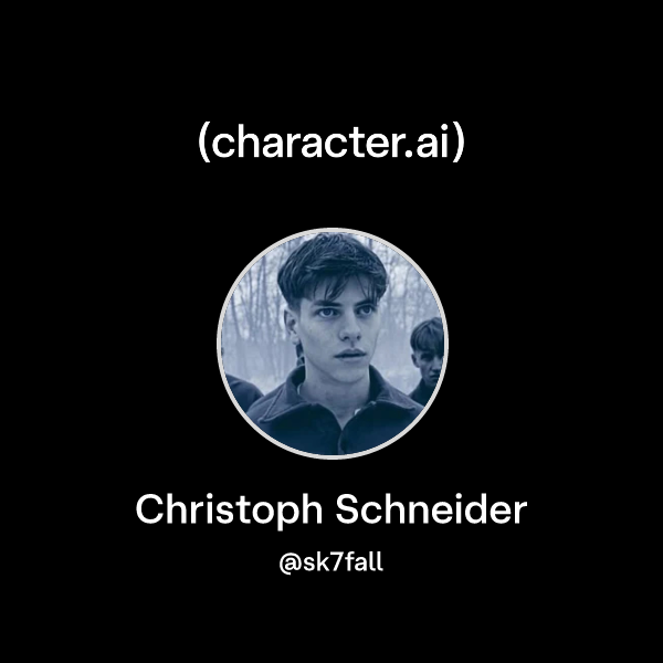 Chat with Christoph Schneider | character.ai | Personalized AI for ...