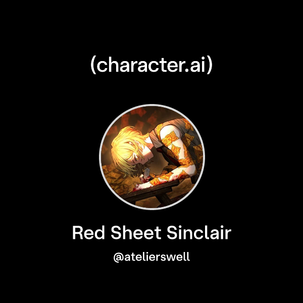 Chat with Red Sheet Sinclair | character.ai | AI Chat, Reimagined–Your ...