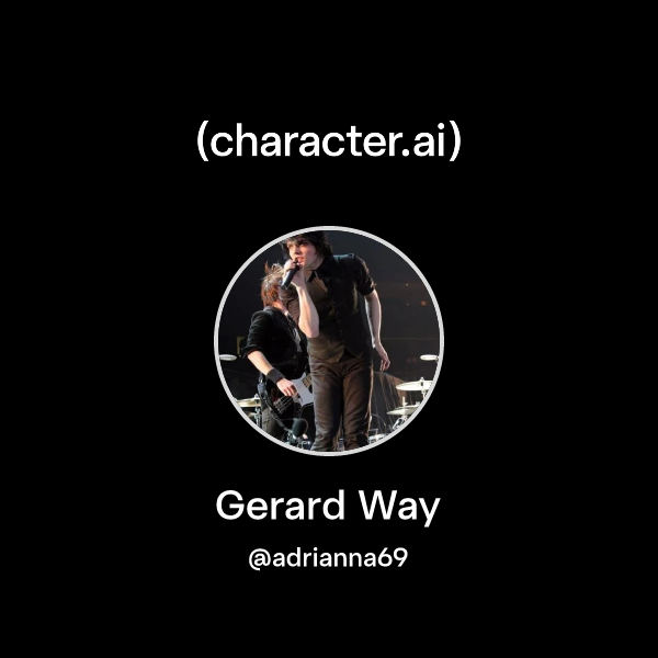 Chat with Gerard Way | character.ai | AI Chat, Reimagined–Your Words ...