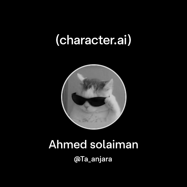 Chat with Ahmed solaiman | character.ai | AI Chat, Reimagined–Your ...