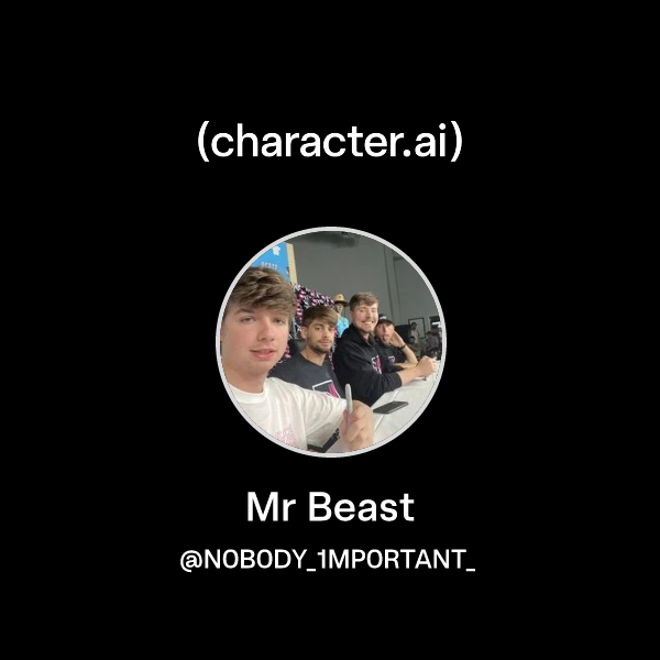 Chat with Mr Beast | character.ai | AI Chat, Reimagined–Your Words ...
