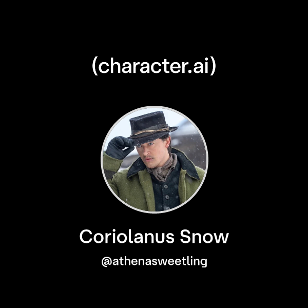 Chat with Coriolanus Snow | character.ai | AI Chat, Reimagined–Your ...