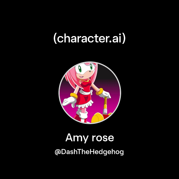 Chat with Amy rose | character.ai | Personalized AI for every moment of ...