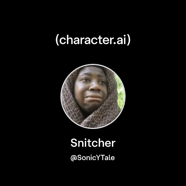 Chat with Snitcher | character.ai | Personalized AI for every moment of ...