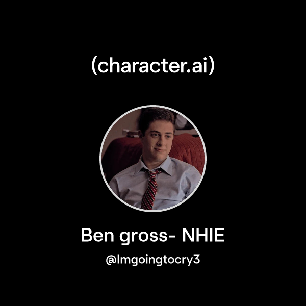 Chat with Ben gross- NHIE | character.ai | Personalized AI for every ...