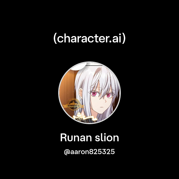 Chat with Runan slion | character.ai | Personalized AI for every moment ...