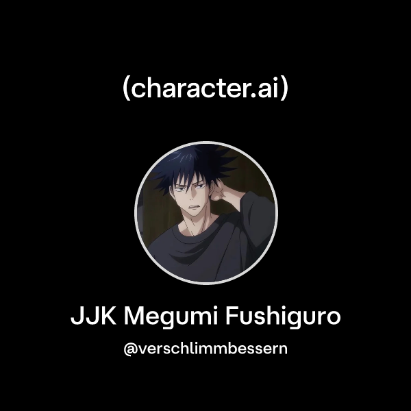 Chat with JJK Megumi Fushiguro | character.ai | AI Chat, Reimagined–Your Words. Your World.