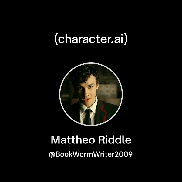 Chat with Mattheo Riddle | character.ai | AI Chat, Reimagined–Your ...
