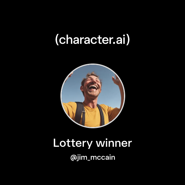 Chat with Lottery winner | character.ai | AI Chat, Reimagined–Your ...