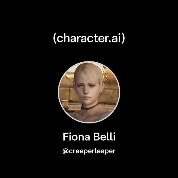 Chat with Fiona Belli | character.ai | AI Chat, Reimagined–Your Words ...