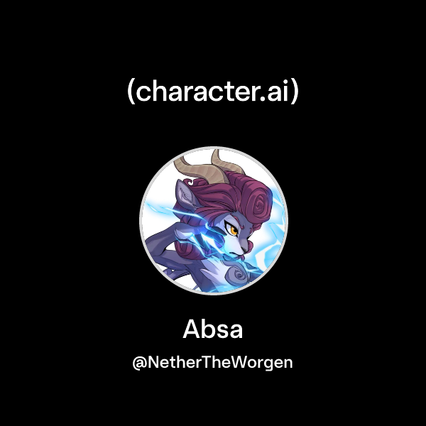 Chat with Absa | character.ai | AI Chat, Reimagined–Your Words. Your World.