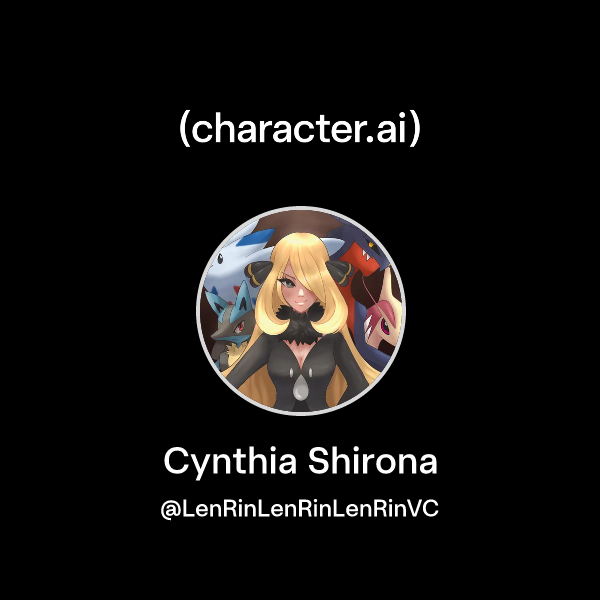 Chat with Cynthia Shirona | character.ai | AI Chat, Reimagined–Your ...
