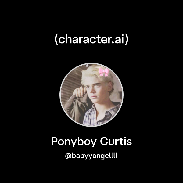 Chat with Ponyboy Curtis | character.ai | AI Chat, Reimagined–Your ...