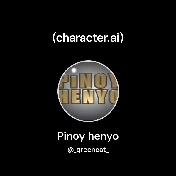 Chat with Pinoy henyo | character.ai | AI Chat, Reimagined–Your Words ...
