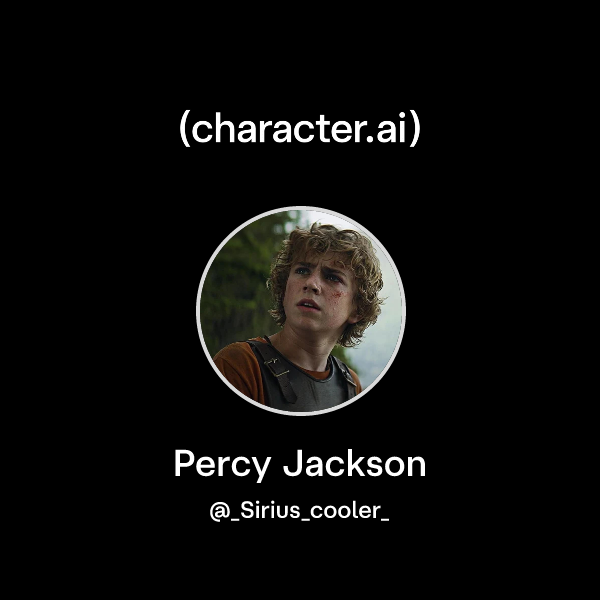 Chat with Percy Jackson | character.ai | AI Chat, Reimagined–Your Words ...